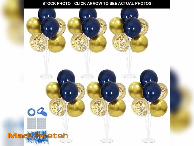 MadCheetah.com - Lot 74-12461782 - ZJDHPTY 6 Set Balloon Stand with ...
