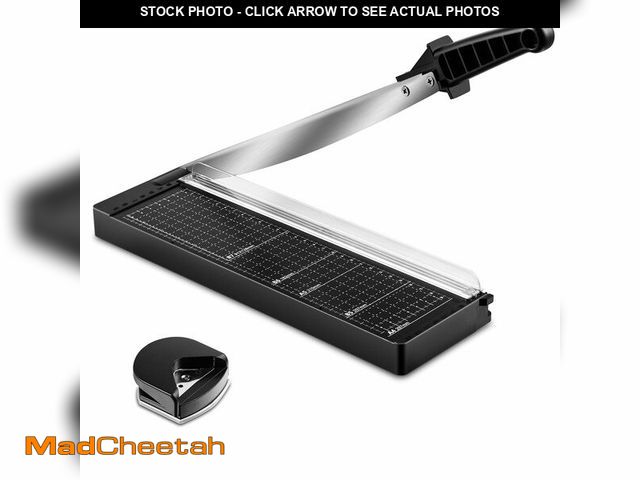 MadCheetah.com - Lot 74-12714513 - MAKEASY Paper Cutter 12 Inch, 8 ...