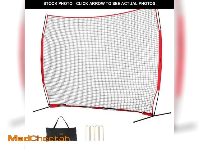 MadCheetah.com - Lot 74-12988680 - VEVOR Barricade Backstop Net 12 x 9 ...