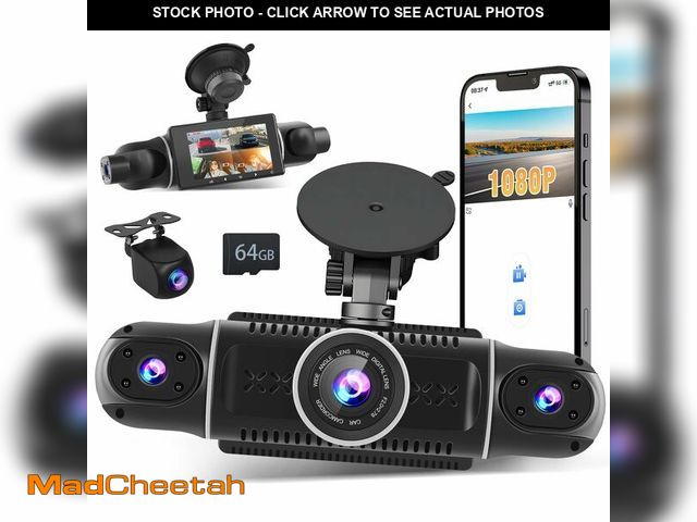 MadCheetah.com - Lot 74-12452410 - Dash Cam 360Ã Â° View Front and Rear ...