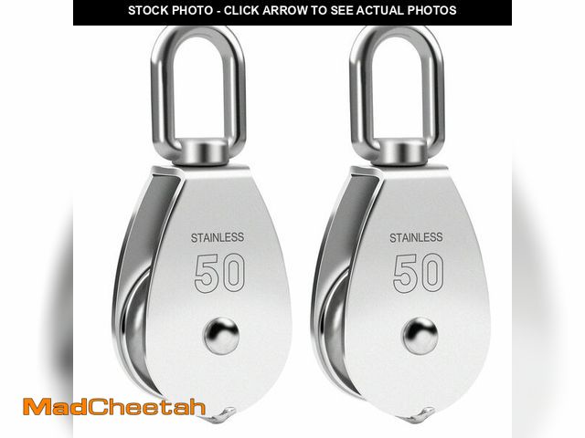 MadCheetah.com - Lot 74-12456029 - LordHardware 2PCS M50 Single Pulley ...