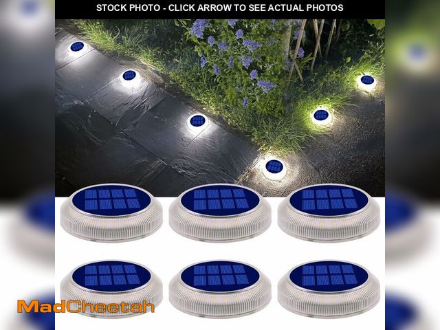 MadCheetah.com - Lot 74-12452534 - DetarZinLED Solar Deck Lights ...