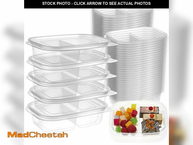 MadCheetah.com - Lot 74-12970682 - Chunful 36 Pcs 2 Compartment ...