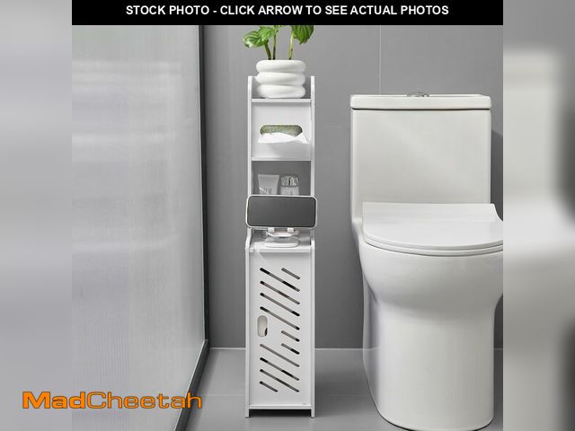 MadCheetah.com - Lot 74-12971431 - Doxo White Toilet Paper Holder Stand ...