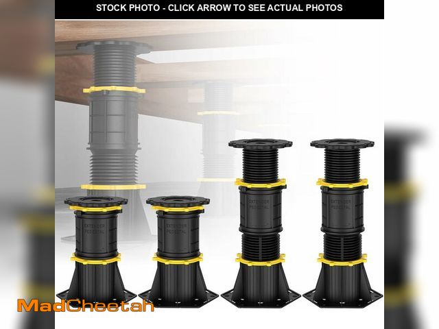 MadCheetah.com - Lot 74-12848413 - Wlrrcwdttc 4 Pcs Adjustable Height ...