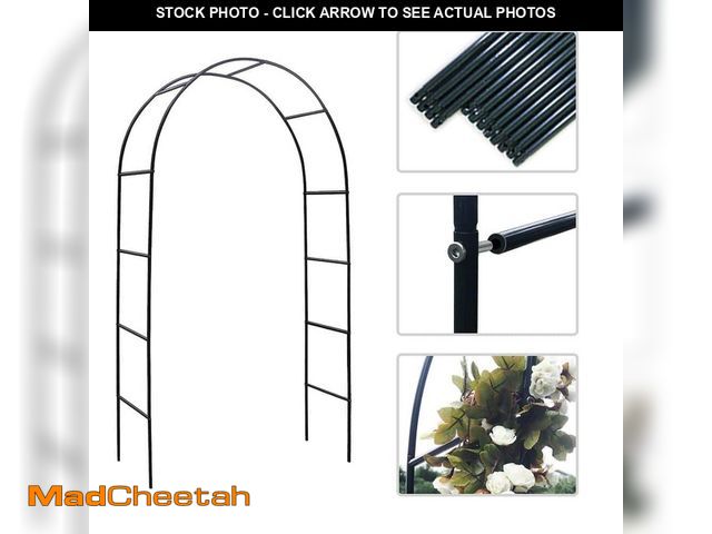 MadCheetah.com - Lot 74-13037350 - 94 in. H x 55 in. W Black Metal ...