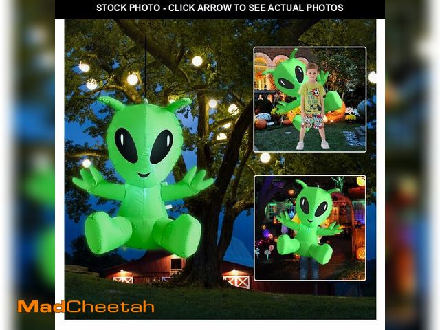 MadCheetah.com - Lot 74-12972857 - Halloween Blow Up Inflatable Alien ...