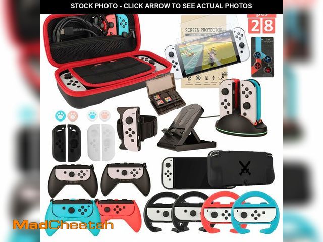 MadCheetah.com - Lot 74-13205316 - Switch OLED Accessories - Family ...