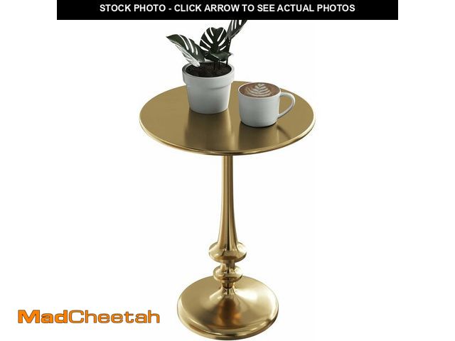 MadCheetah.com - Lot 74-13087232 - Side Table - Iron Pedestal Table ...