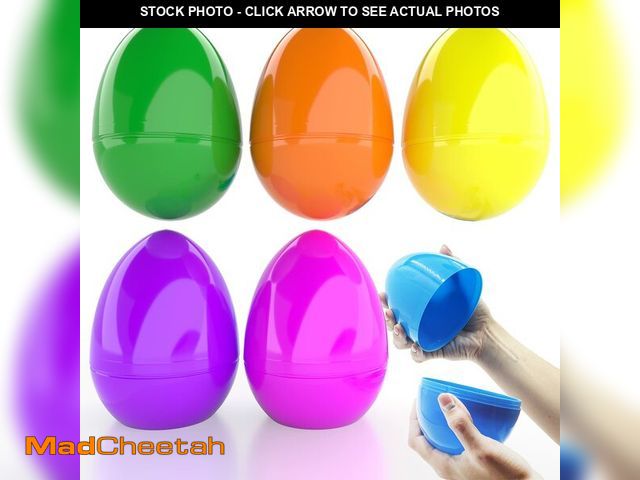MadCheetah.com - Lot 74-13824985 - 6 Inch Jumbo Fillable Easter Eggs ...