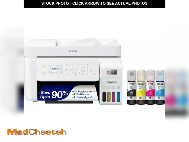 MadCheetah.com - Lot 74-12901877 - (MISSING INK,POWER CORD) Epson ...