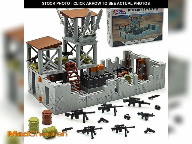 MadCheetah.com - Lot 74-12461759 - ZHX Military Base Building Brick Set ...