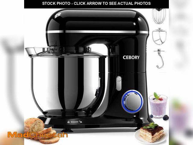 MadCheetah.com - Lot 74-12939103 - CEBORY 3-IN-1 Stand Mixer, 6.5 QT ...