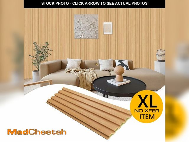 MadCheetah.com - Lot 74-14043603 - OUZUGIE WPC Acoustic Slat Wall ...