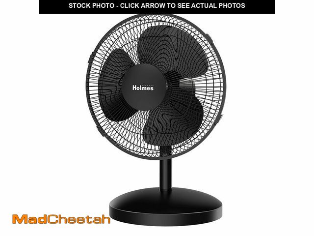MadCheetah.com - Lot 74-13184841 - HOLMES 12" Table Fan 75 degree ...