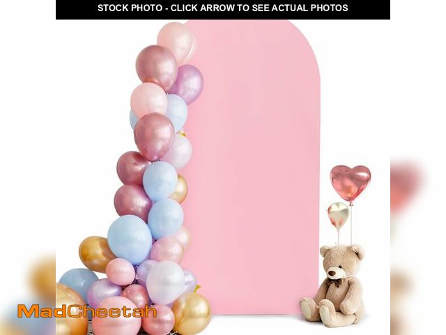 MadCheetah.com - Lot 74-12961173 - HEMMOTOP Pink Arch Backdrop Cover 7. ...