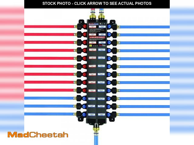 MadCheetah.com - Lot 74-12251515 - Manabloc 1/2 in. x 14 Ports: 6 Hot 8 ...