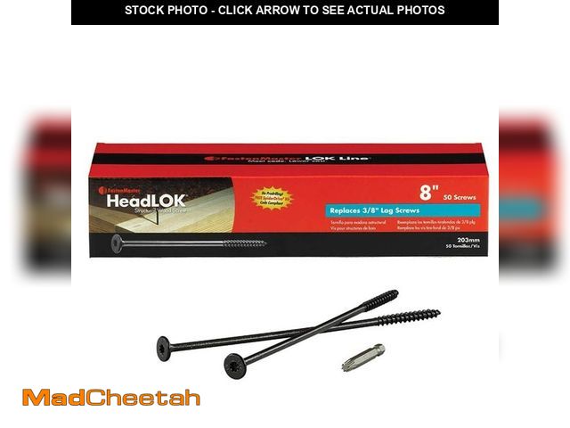 MadCheetah.com - Lot 74-14005891 - FastenMaster 8 in. HeadLOK ...