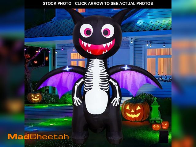 MadCheetah.com - Lot 74-12968770 - 6.8 FT Halloween Inflatables Dragon ...
