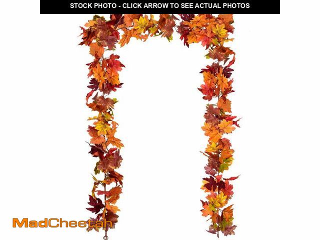 MadCheetah.com - Lot 74-12971131 - DearHouse 2 Pack Fall Garland Maple ...