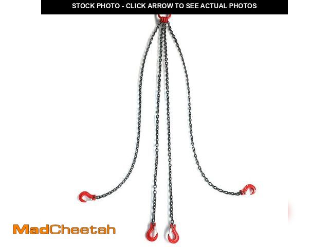 MadCheetah.com - Lot 74-12457823 - Pindex 1/4 Inch X 5 Ft Chain Slings ...