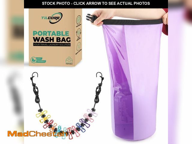 MadCheetah.com - Lot 74-12882645 - Travel Washing Machine & Retractable ...