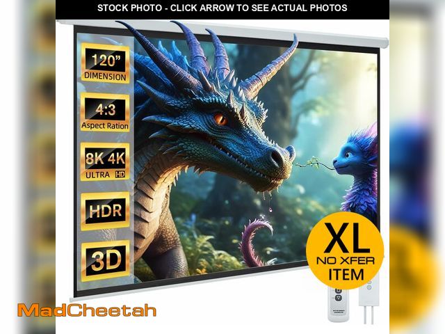 MadCheetah.com - Lot 74-13072984 - (MINOR DAMAGE) YODOLLA 120 inch ...