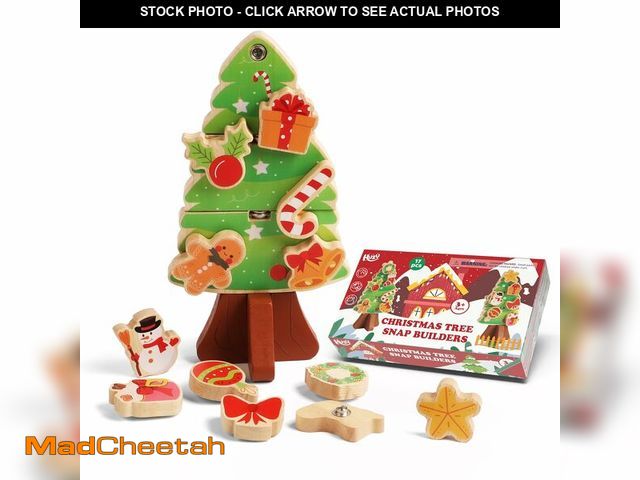 MadCheetah.com - Lot 74-13081004 - HUZU Christmas Tree Snap Builders ...