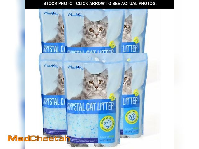 MadCheetah.com - Lot 74-13042225 - Made4Pets Cat Litter Crystals, Non ...