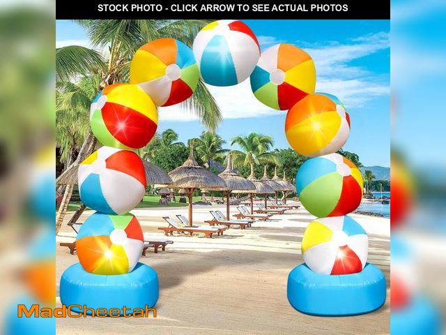 MadCheetah.com - Lot 74-12176669 - 8FT Summer Inflatable Beach Ball ...