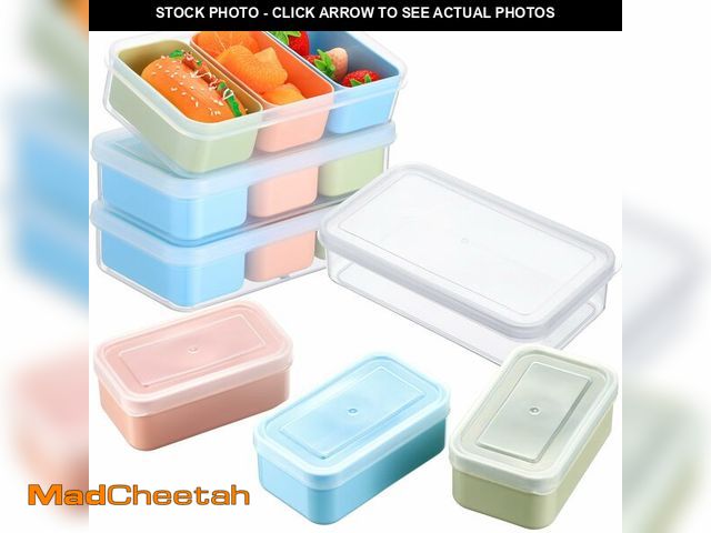 MadCheetah.com - Lot 74-13965354 - SiliFine 4 Set Snack Containers with ...