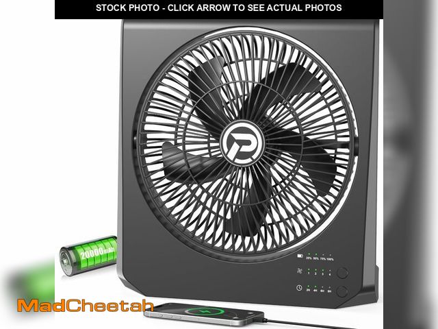 MadCheetah.com - Lot 74-12859789 - 10Inch Portable Small Box Fan ...