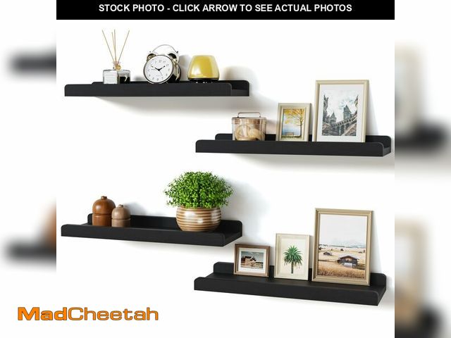 MadCheetah.com - Lot 74-12878967 - Love-KANKEI Black Floating Shelves ...