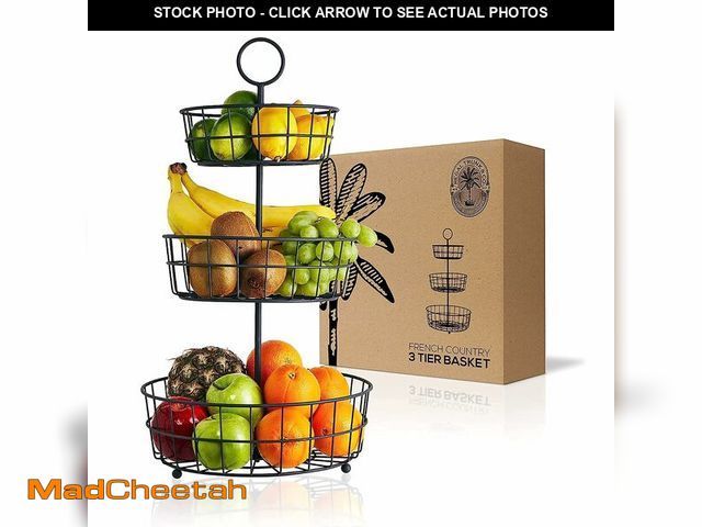 MadCheetah.com - Lot 74-12881170 - REGAL TRUNK & CO. 3 Tier Fruit ...