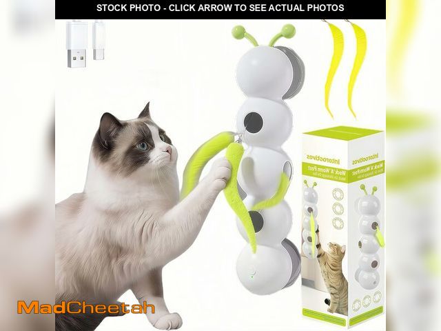 MadCheetah.com - Lot 74-12973559 - Interactive Cat Feather Toy ...