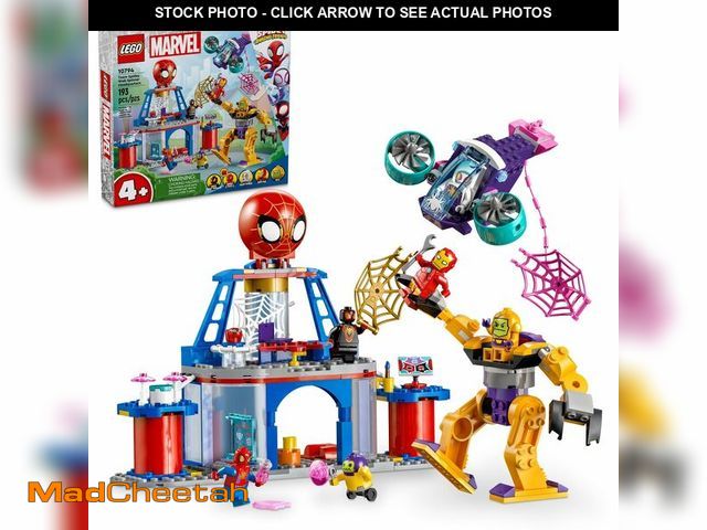 MadCheetah.com - Lot 74-12622466 - LEGO Marvel Team Spidey Web Spinner ...