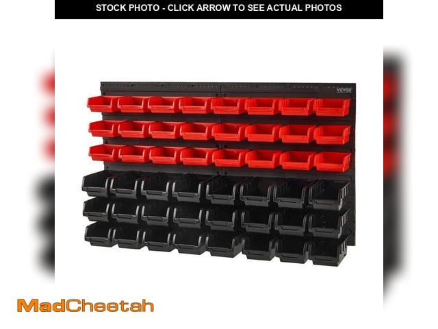 MadCheetah.com - Lot 74-12988679 - VEVOR 48-Bin Wall Mounted Storage ...