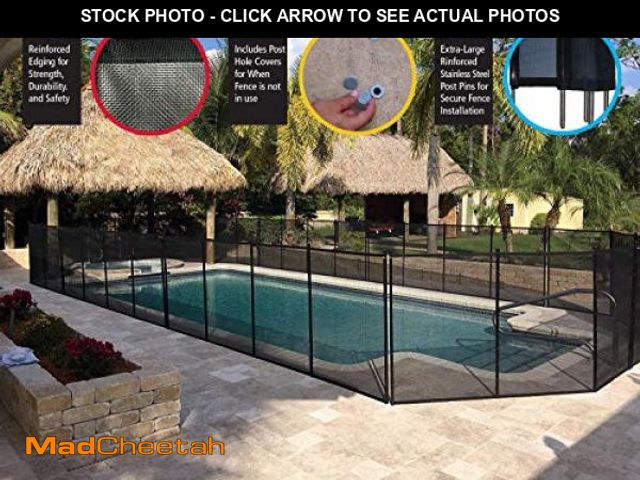 MadCheetah.com - Lot 74-12029007 - Safety Fence for In Ground Pool Size ...