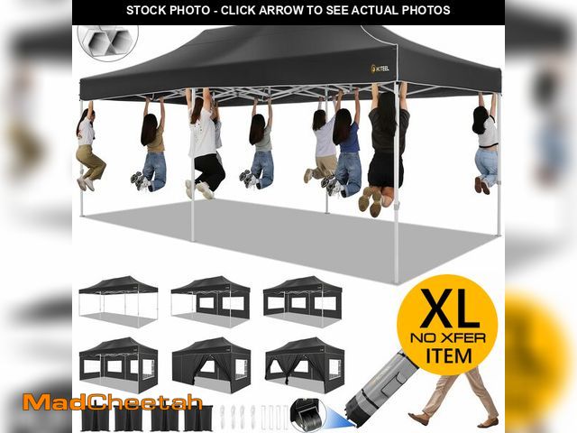 MadCheetah.com - Lot 74-13158794 - HOTEEL 10x20 Pop up Canopy Tent for ...