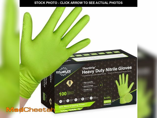 MadCheetah.com - Lot 74-12626596 - TITANflex Thor Grip Heavy Duty Green ...