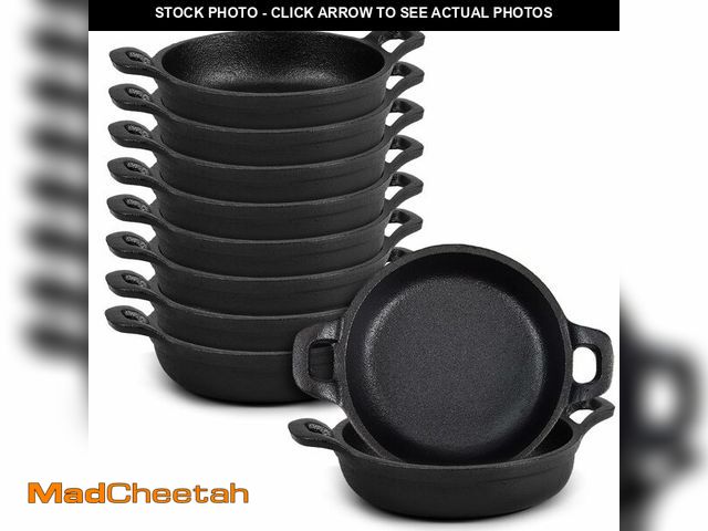 MadCheetah.com - Lot 74-12883974 - Ziliny 10 Pack Mini Cast Iron ...