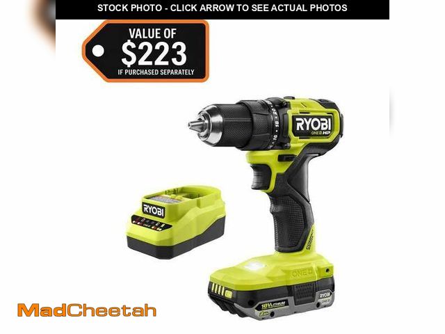 MadCheetah.com - Lot 74-13110835 - RYOBI ONE+ HP 18V Brushless Cordless ...