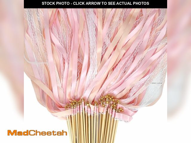 MadCheetah.com - Lot 74-12837940 - 50Pcs Ribbon Sticks Wands Streamers ...