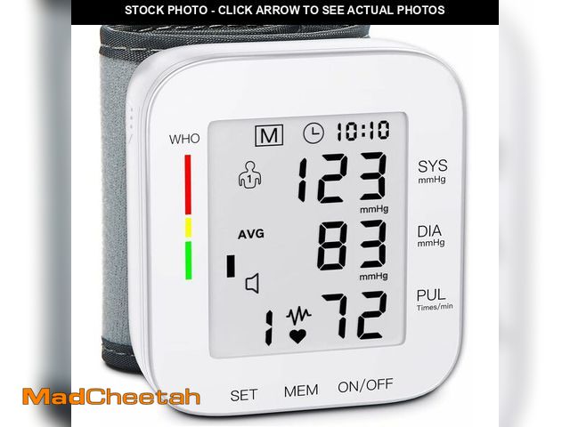 MadCheetah.com - Lot 74-12844264 - MMIZOO Wrist Blood Pressure Monitor ...