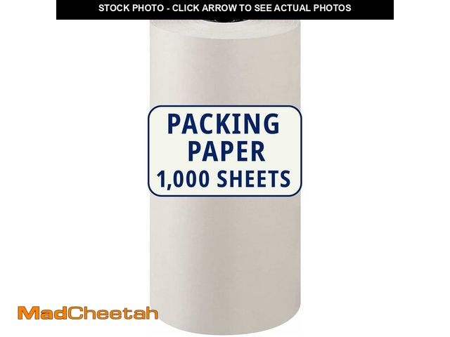 MadCheetah.com - Lot 74-13041905 - BOX USA Packing Paper Roll 1440'L x ...