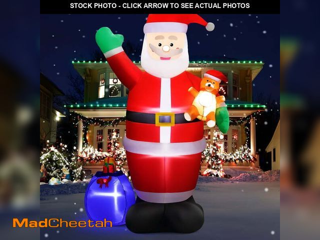 MadCheetah.com - Lot 74-13053764 - IZNEN 7ft Christmas Inflatable Santa ...