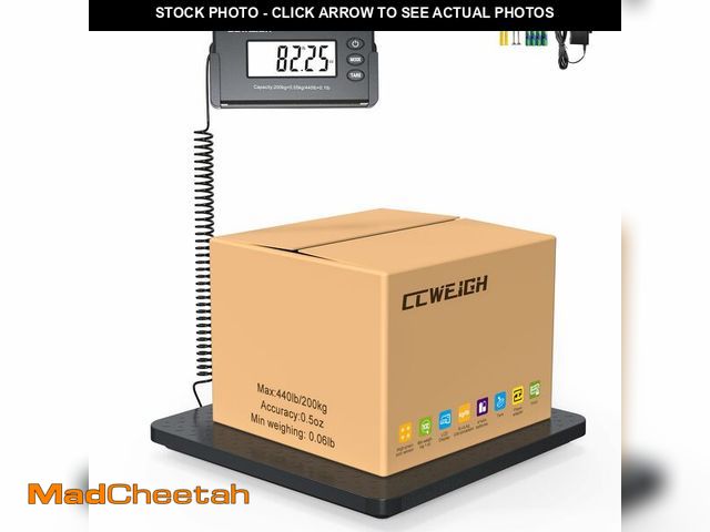 MadCheetah.com - Lot 74-12965376 - Shipping Scales 440lbs x 1oz Highly ...