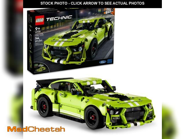 MadCheetah.com - Lot 74-12878726 - LEGO Technic Ford Mustang Shelby ...