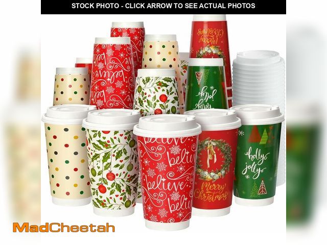 MadCheetah.com - Lot 74-13153044 - Nihuecne 100 Pack 16 oz Christmas ...