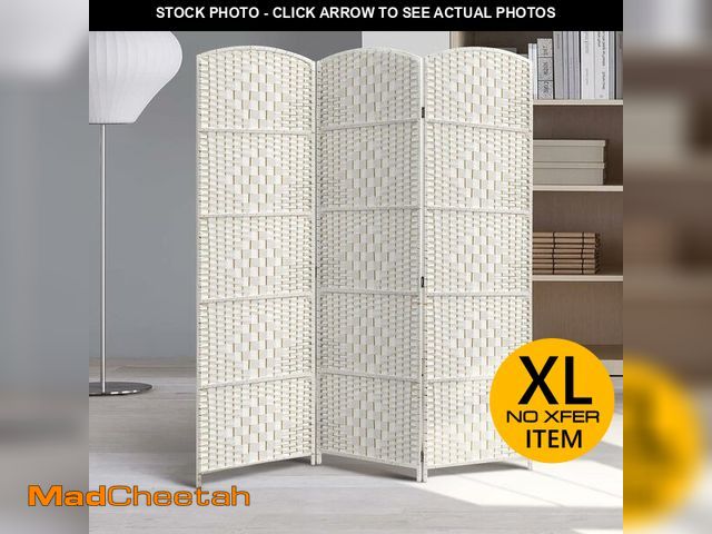 MadCheetah.com - Lot 74-13074754 - Room Divider 3 Panel, Krute 6Ft 19.7 ...